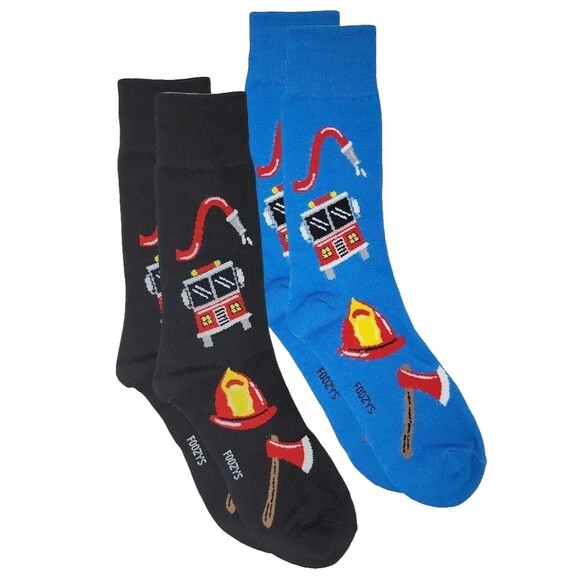 Foozys | Underwear & Socks | Mens Socks Fireman Firefighter Gift First ...